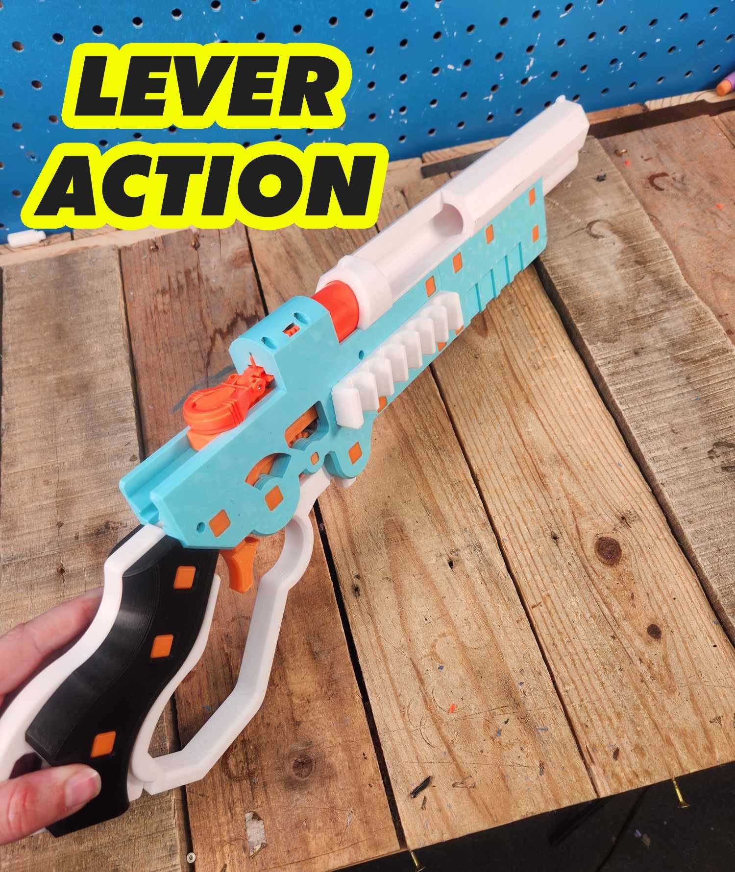 Lever action nerf gun store