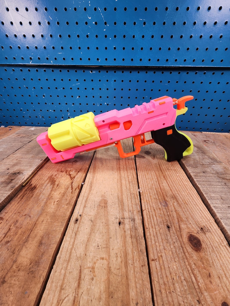 3d Printed Parts Gencomegawerks Xshot Micro Blaster Reshell Type 3 - Etsy