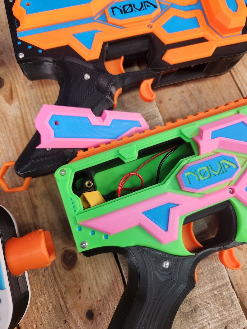 Fluxlabs Nova 3D Printed Blaster, Custom Color Combos - Etsy