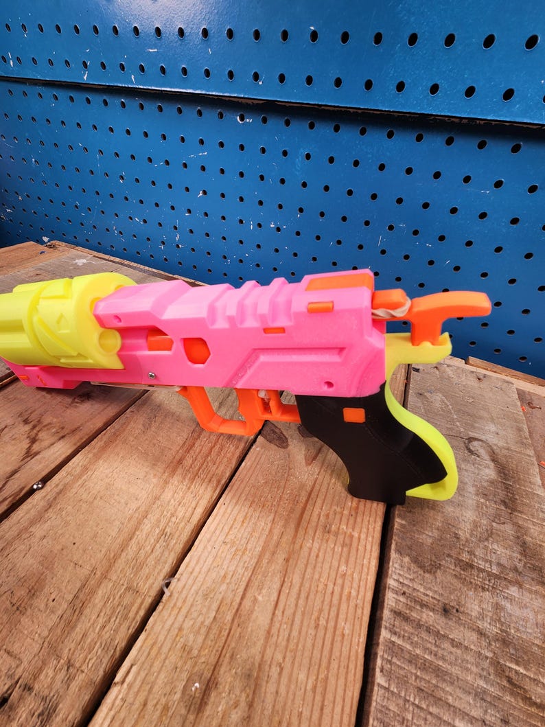 3d Printed Parts Gencomegawerks Xshot Micro Blaster Reshell Type 3 - Etsy