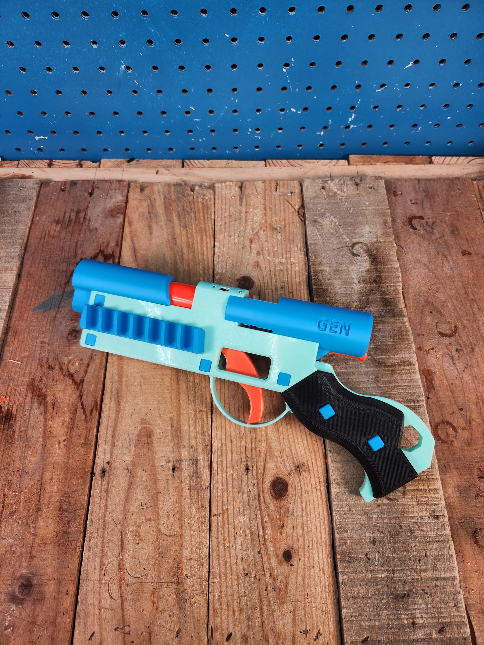 3d Printed Parts Bolt Action Gencomegawerks Xshot Micro Blaster Reshell ...