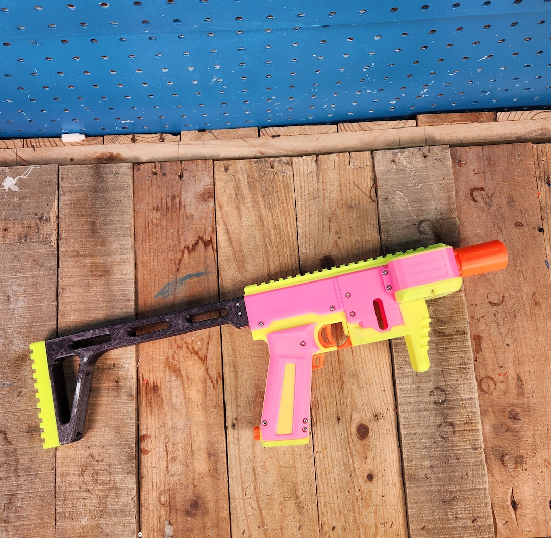 XFA1 SMG Dual Stage Mech Micro Blaster 3dprinted - Etsy