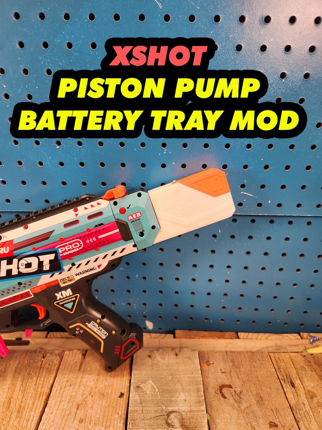 Battery Mod - Xshot Piston Pump Barrel Mod Toy - Etsy