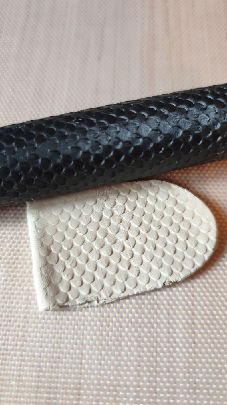 Scales Roller / Metal Clay / Texture Tile / Texture / Polymer | Etsy