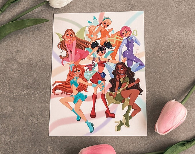 Winx Art Print - Etsy
