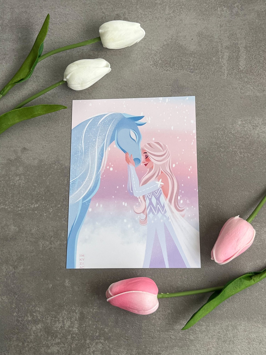 Elsa Art Print - Etsy