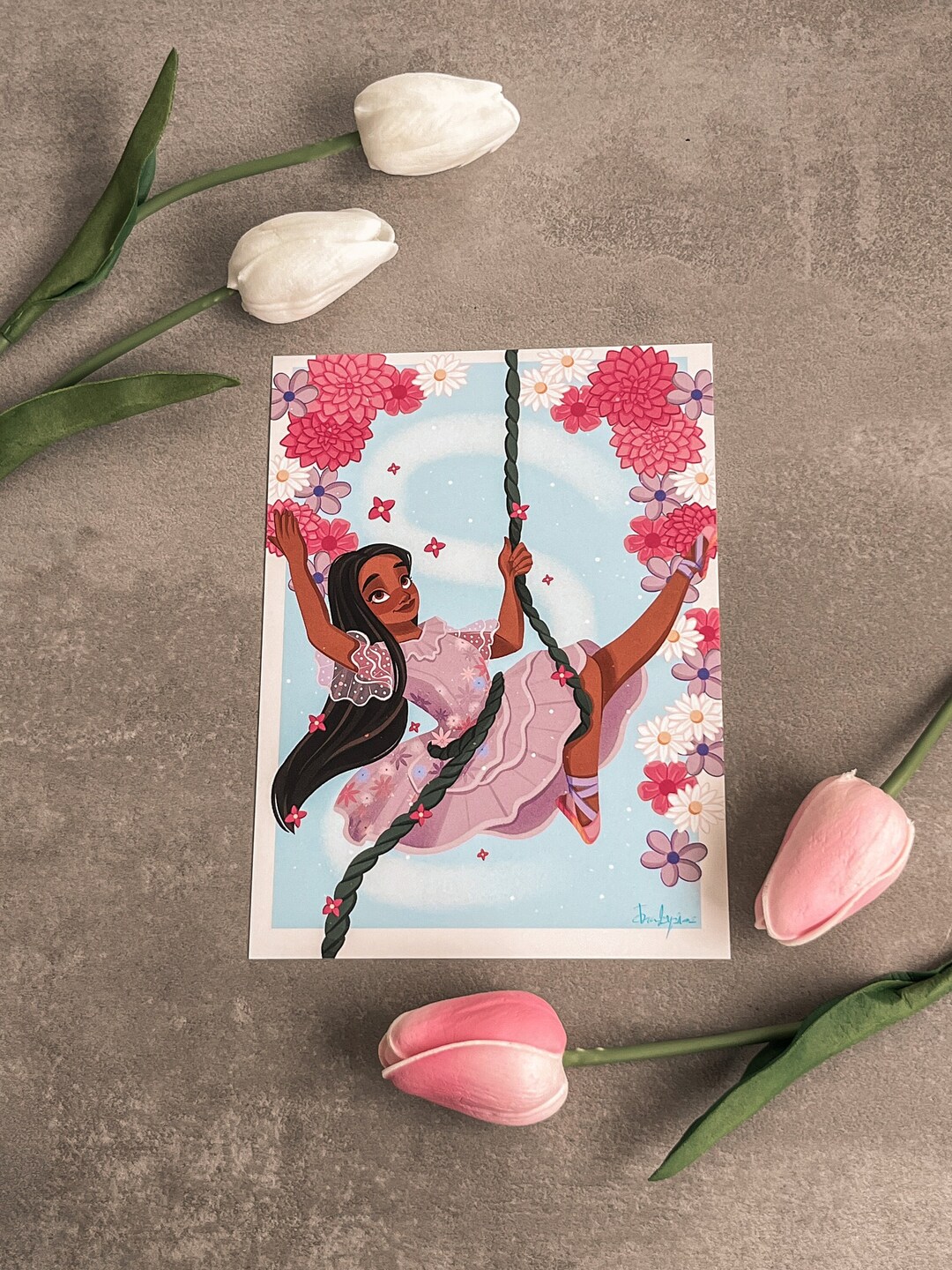 Isabela Madrigal Art Print - Etsy
