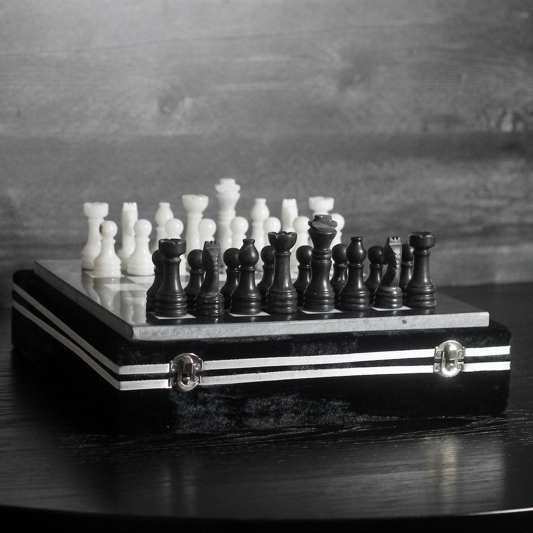 Premium Marble Chess Set & Pieces | Luxury Marble Chess Set With ...