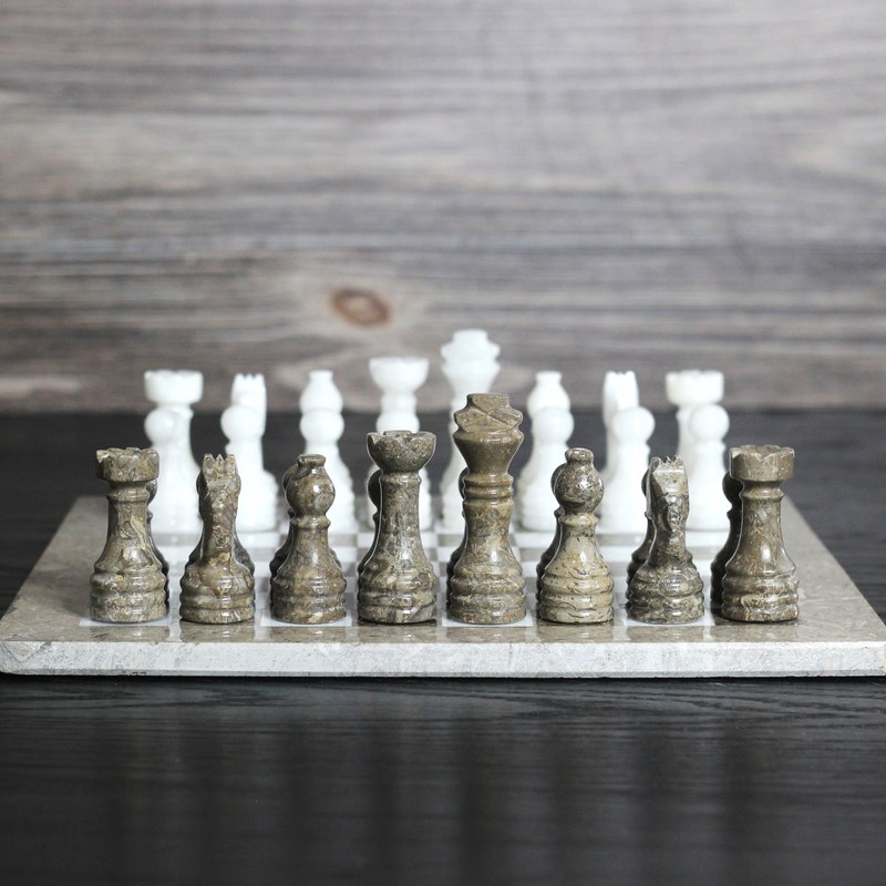 Modern Chess Set - Etsy