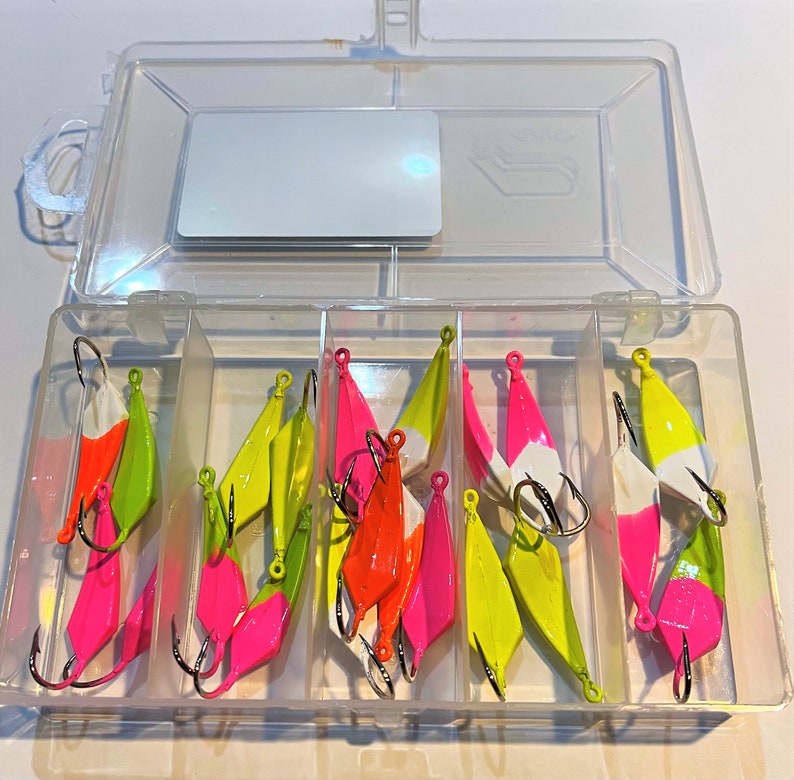 Pompano Goofy Jig Plano Box Set - Mixed Sizes - Etsy