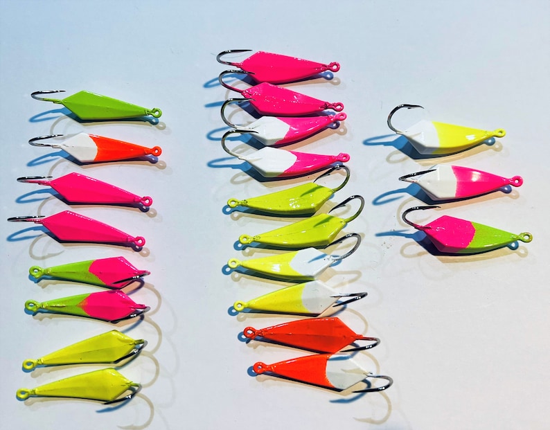 Pompano Goofy Jig Plano Box Set - Mixed Sizes - Etsy