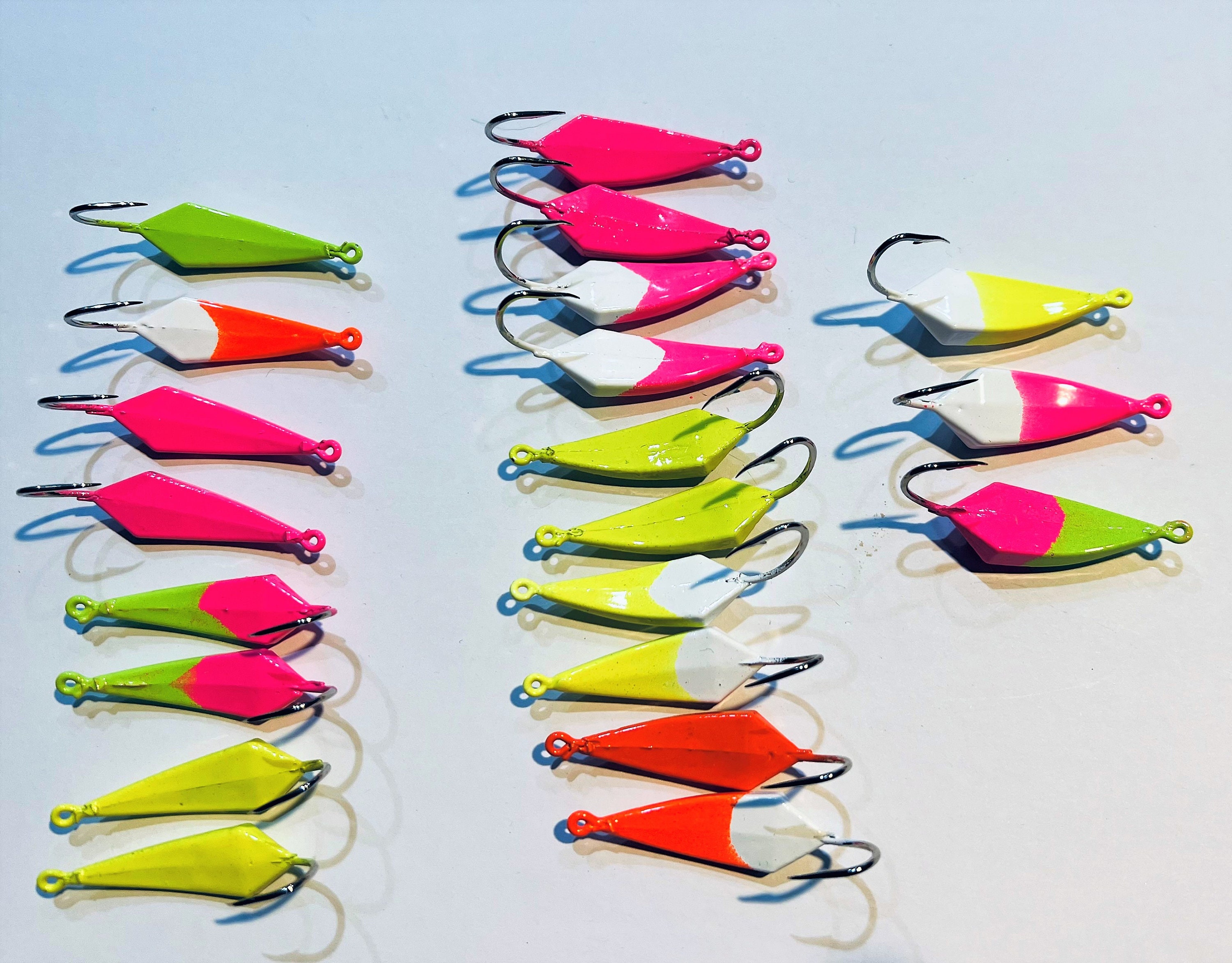 Pompano Goofy Jig Plano Box Set - Mixed Sizes - Etsy