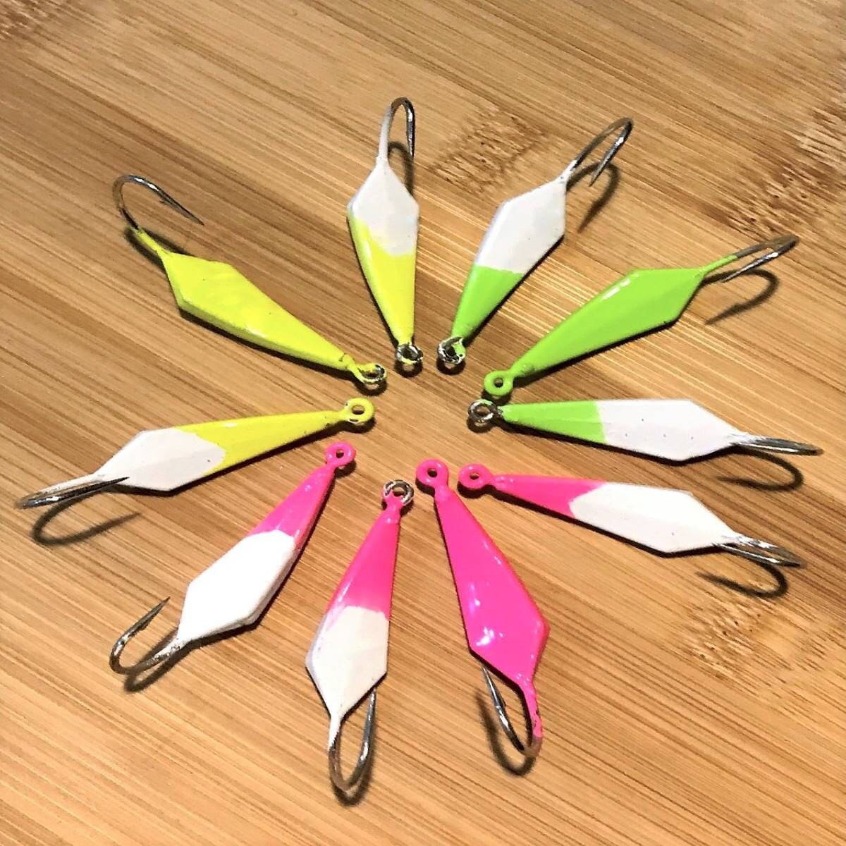 Pompano Goofy Jigs Assortment - MOST POPULAR COLORS / 10 Pack - Etsy