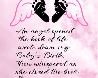 Baby Memorial Garden Flag| Sympathy Flag| Ready to Personalize ...