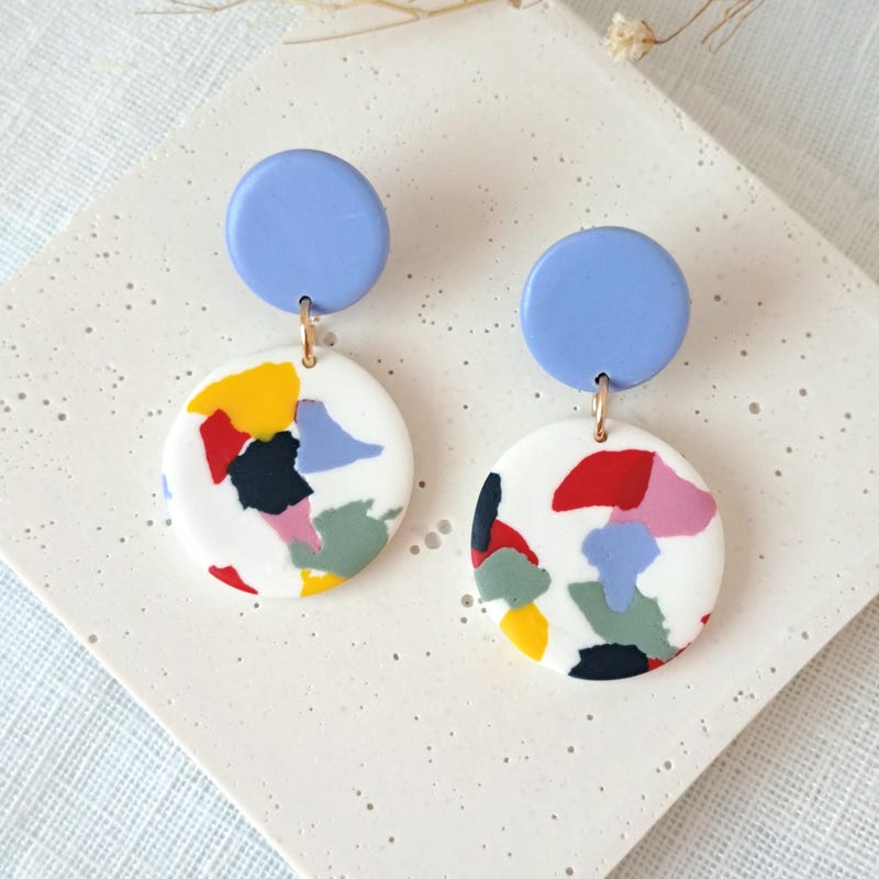 Colorful Earrings - Etsy