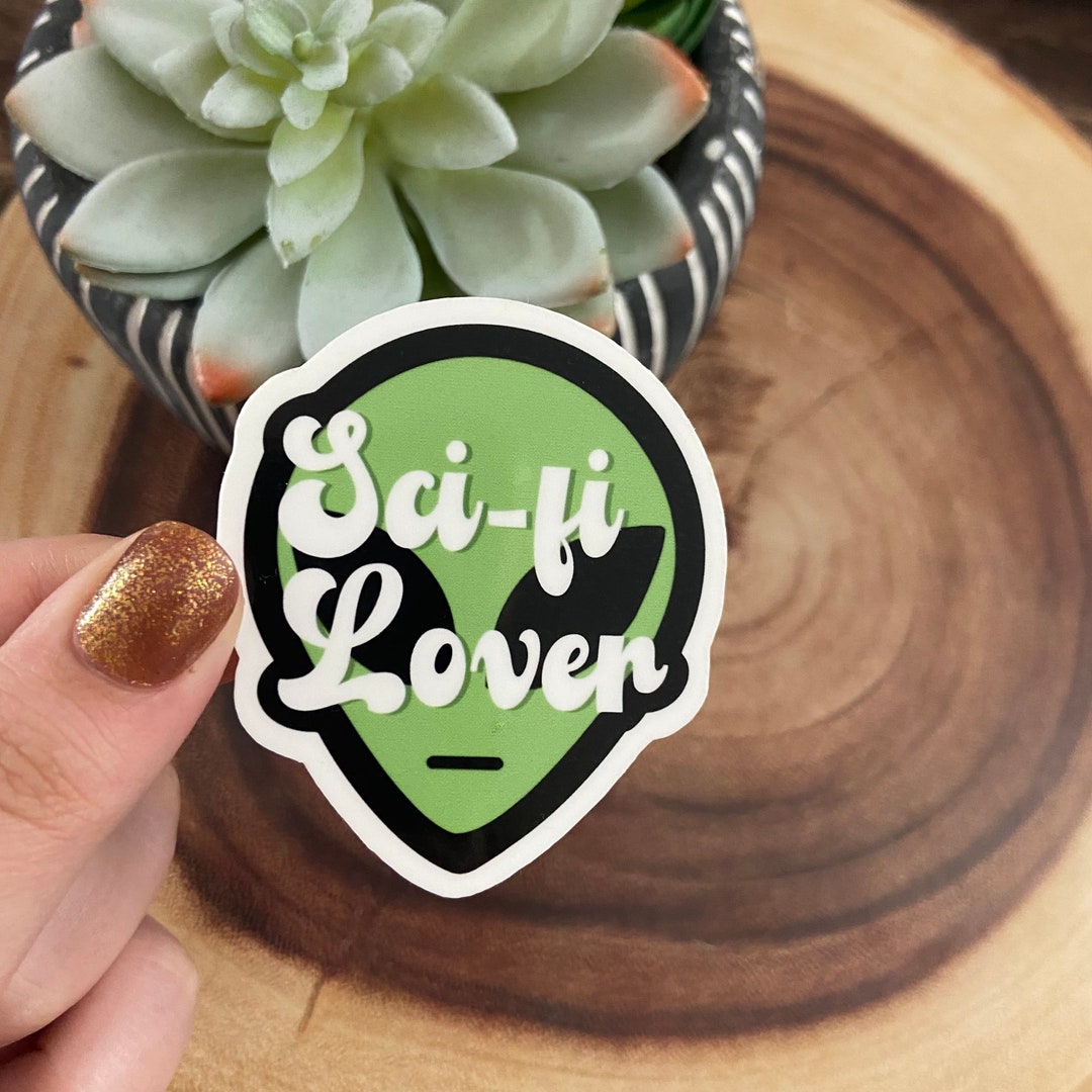 Sci-fi Lover | Weatherproof Vinyl Sticker - Etsy