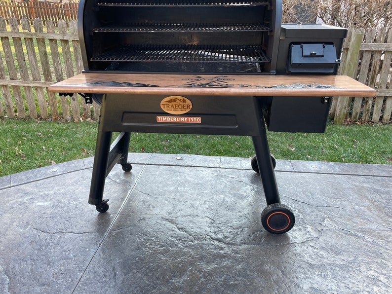 Traeger Timberline 1300/850 and Timberline Custom Folding Shelf ...