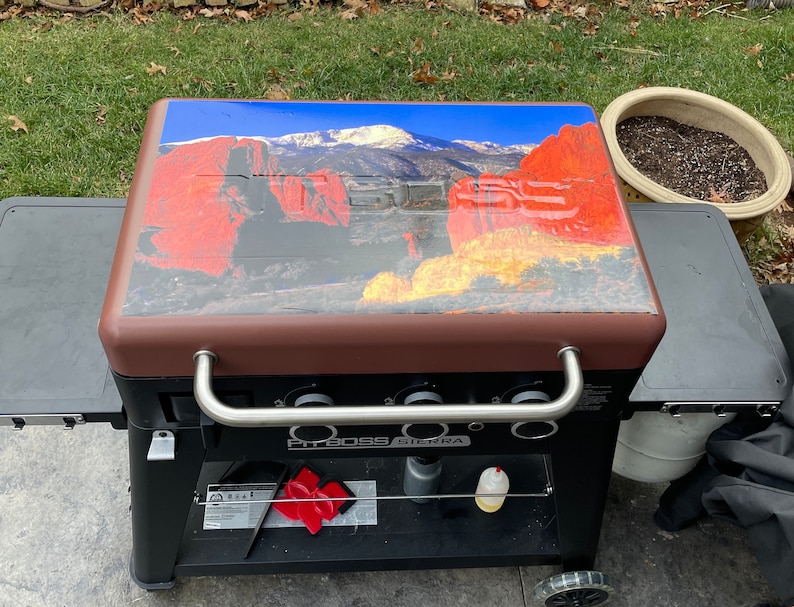 Custom Vinyl Smoker/grill Lid Wraps. Traeger Recteq Pitboss - Etsy