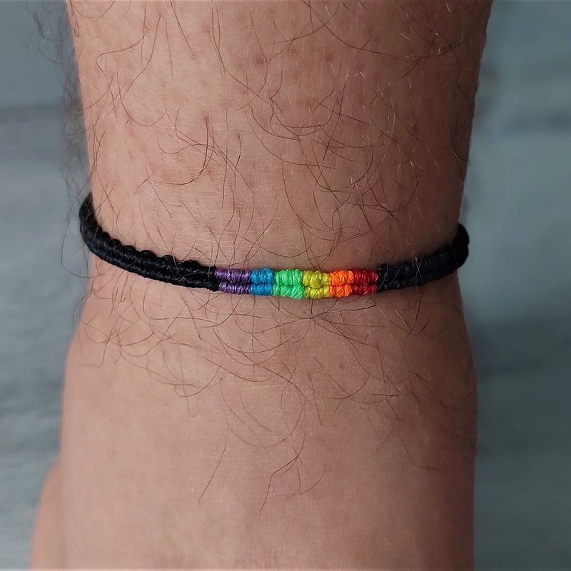 Bisexual Chain Bracelet - Etsy