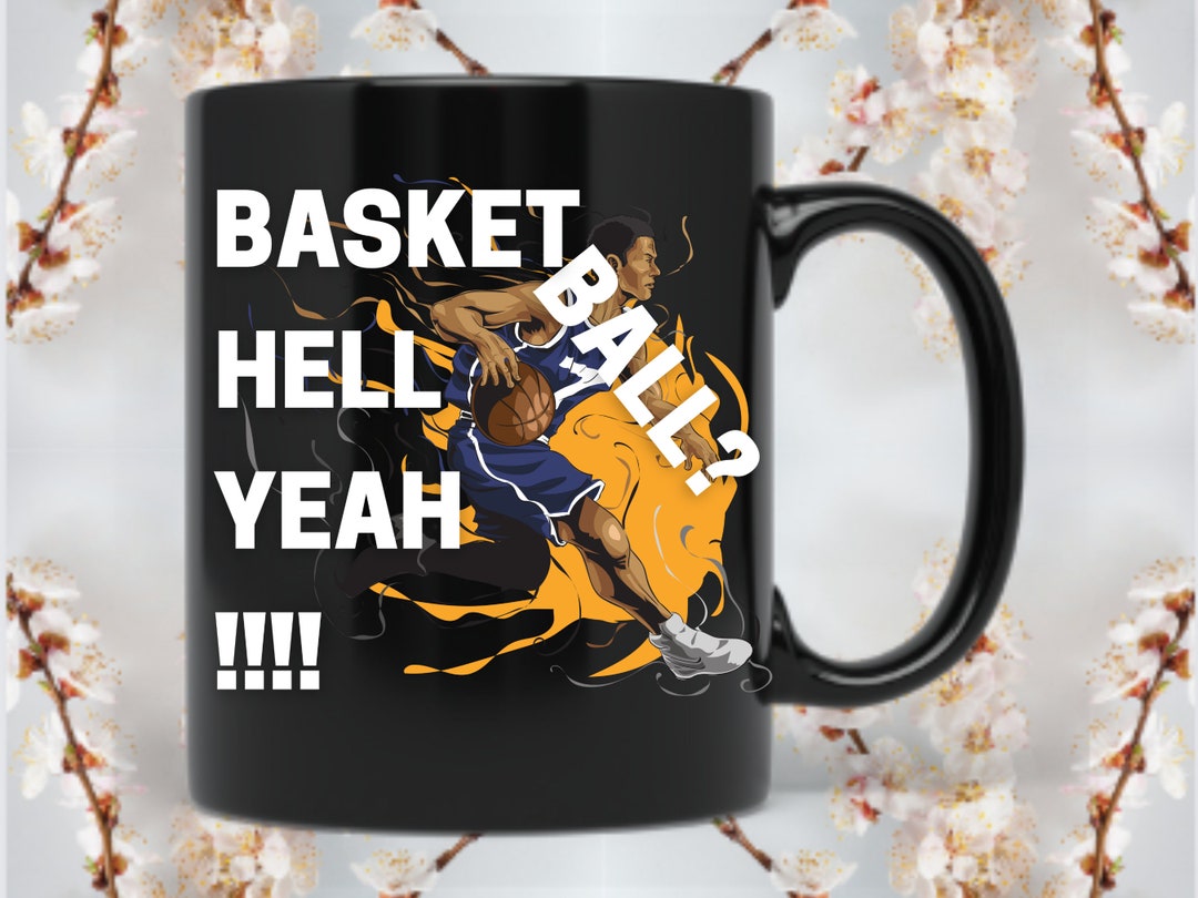 Basketball NBA Fan and Coffee Lover Mug Basketball Player Gift for Men ...