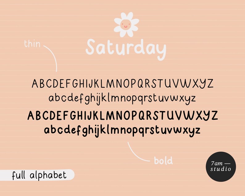 Hand Written FONT Sans Serif Typeface Hand Lettering - Etsy Australia