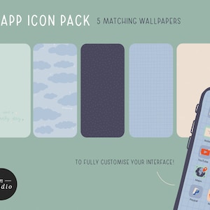 APP ICON PACK — Cute Ios Icons, App Icon Bundle, Ios 17 Icon Set ...