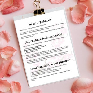 Kakeibo Budget Planner, Kakeibo Printable, Kakeibo Template, Kakeibo ...