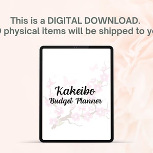 Kakeibo Budget Planner, Kakeibo Printable, Kakeibo Template, Kakeibo ...