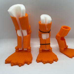 Duck Feet Soft Prosthetic - Etsy