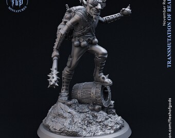 Dnd Scientist Miniature - Etsy