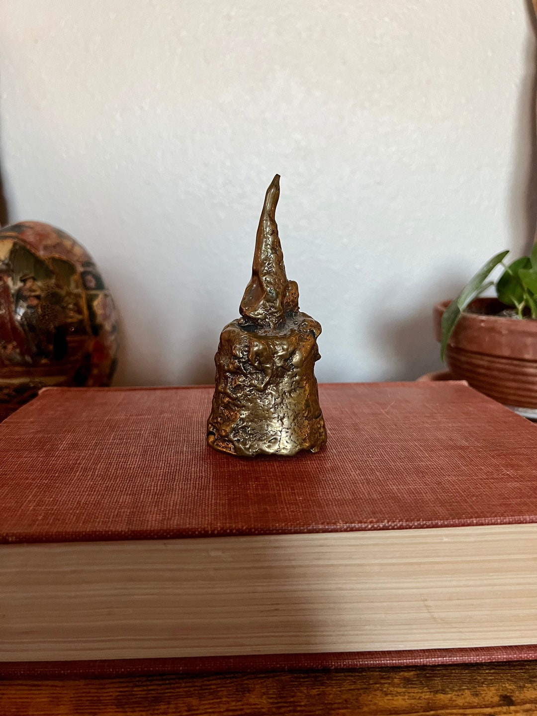 Vintage Brass Paperweight - Brass Filigree - Etsy