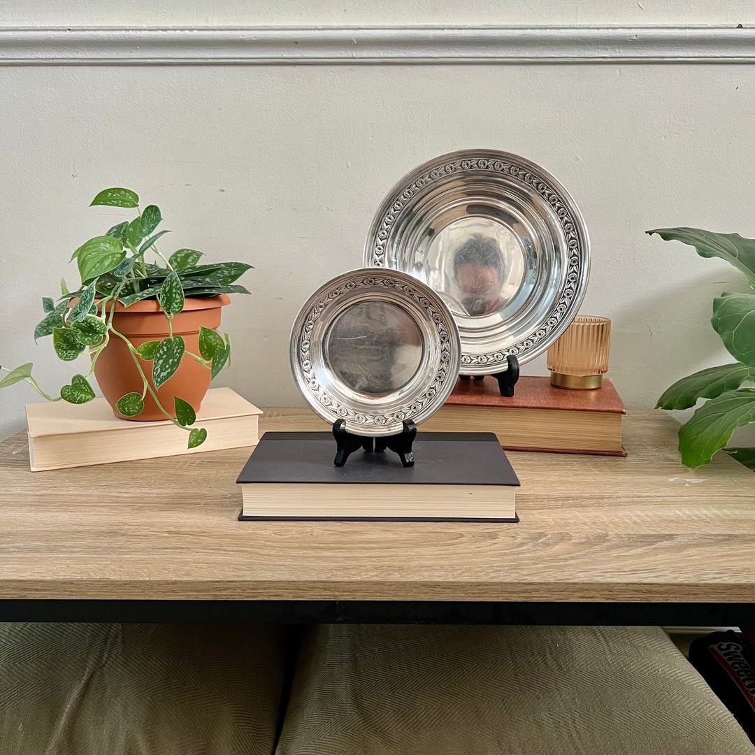 Vintage Silver Serving Dishes (2) - Reed & Barton, Silver Plated ...