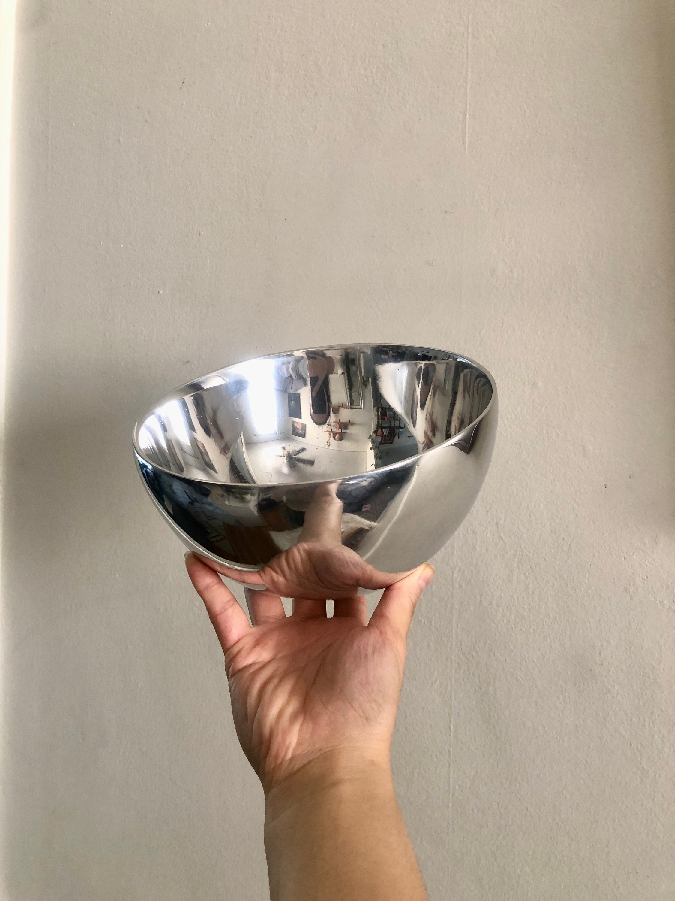 Vintage Nambe Serving Bowl - New in Box, Nambe 647, Mid-century Modern ...