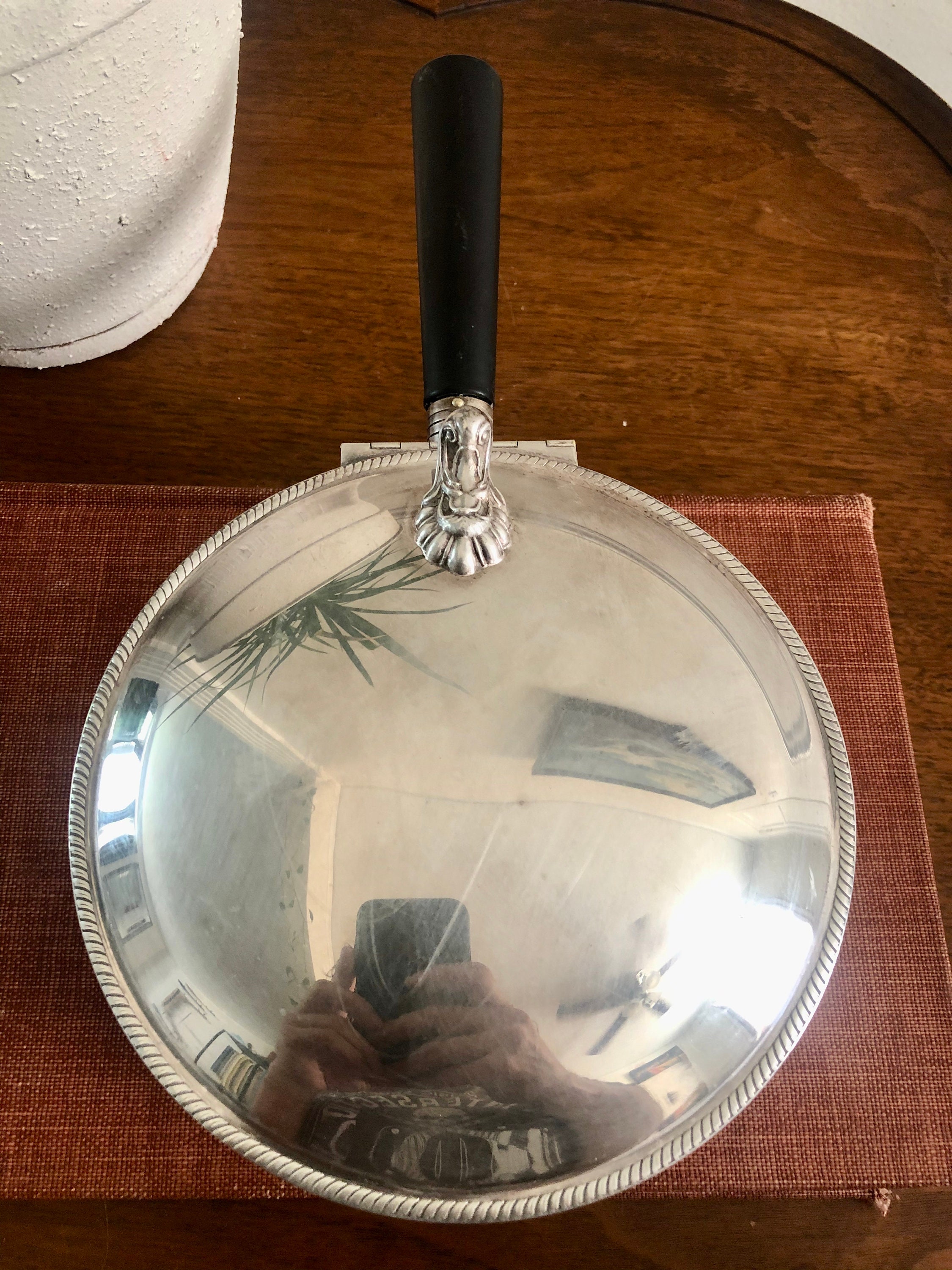 Vintage Silver Pot With Lid - FB Rogers, Silver Plated, Silver Cookware ...