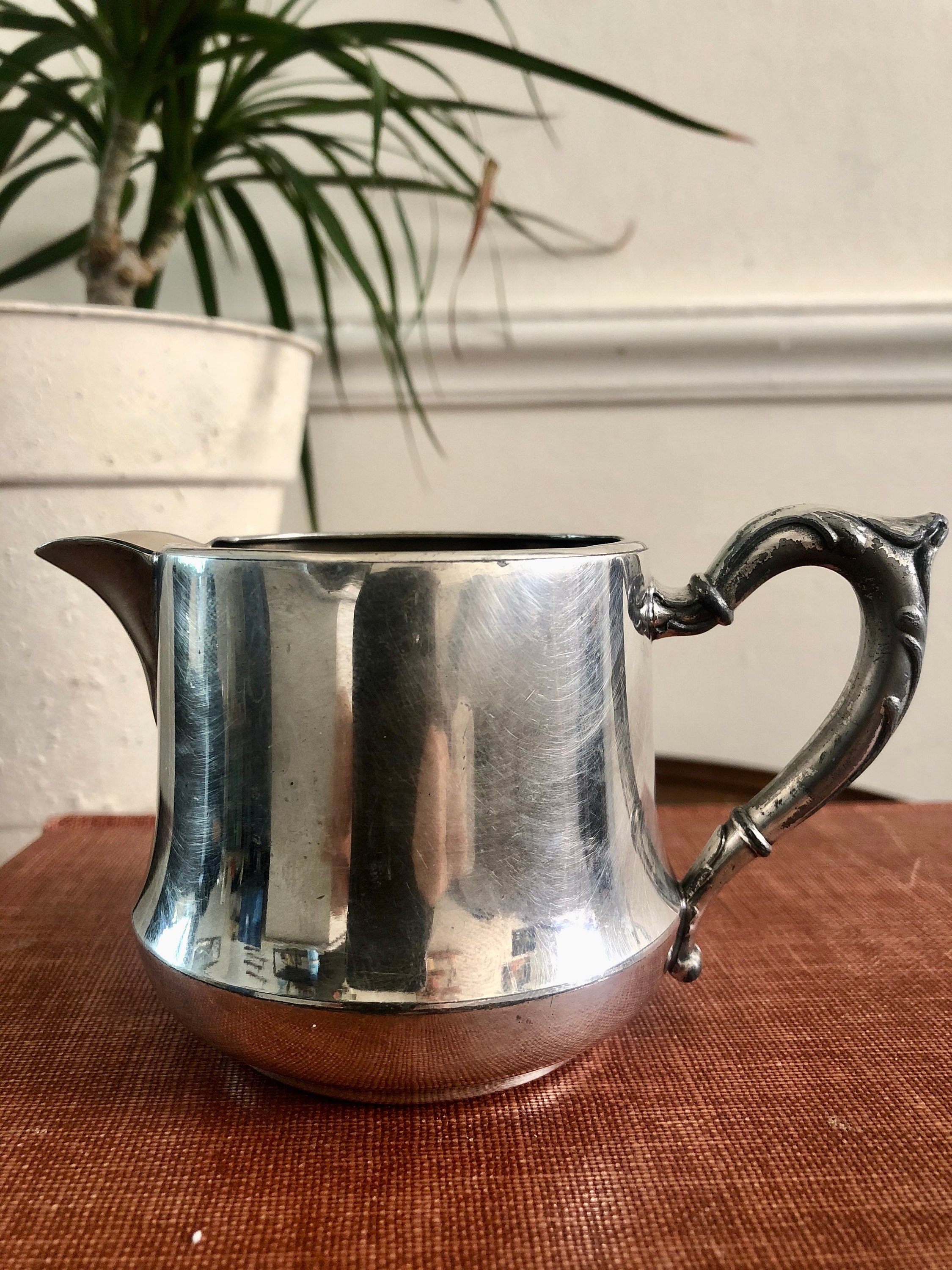 Vintage Silver Cream Pot - WMA Rogers Silver, Silver Plated, Tea Set - Etsy