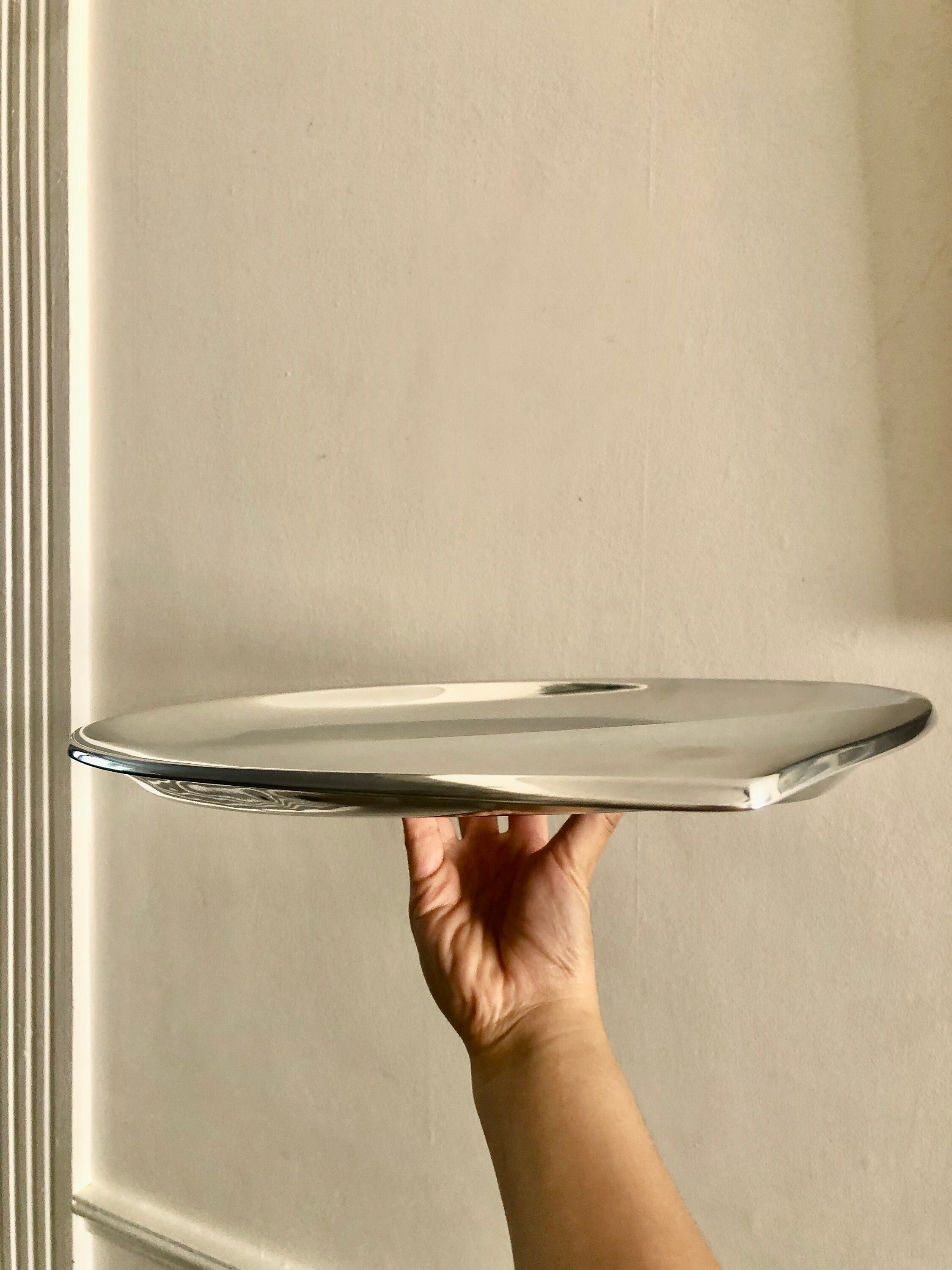 Vintage Large Nambe Serving Tray New in Box, Nambe 693, Mid-century ...