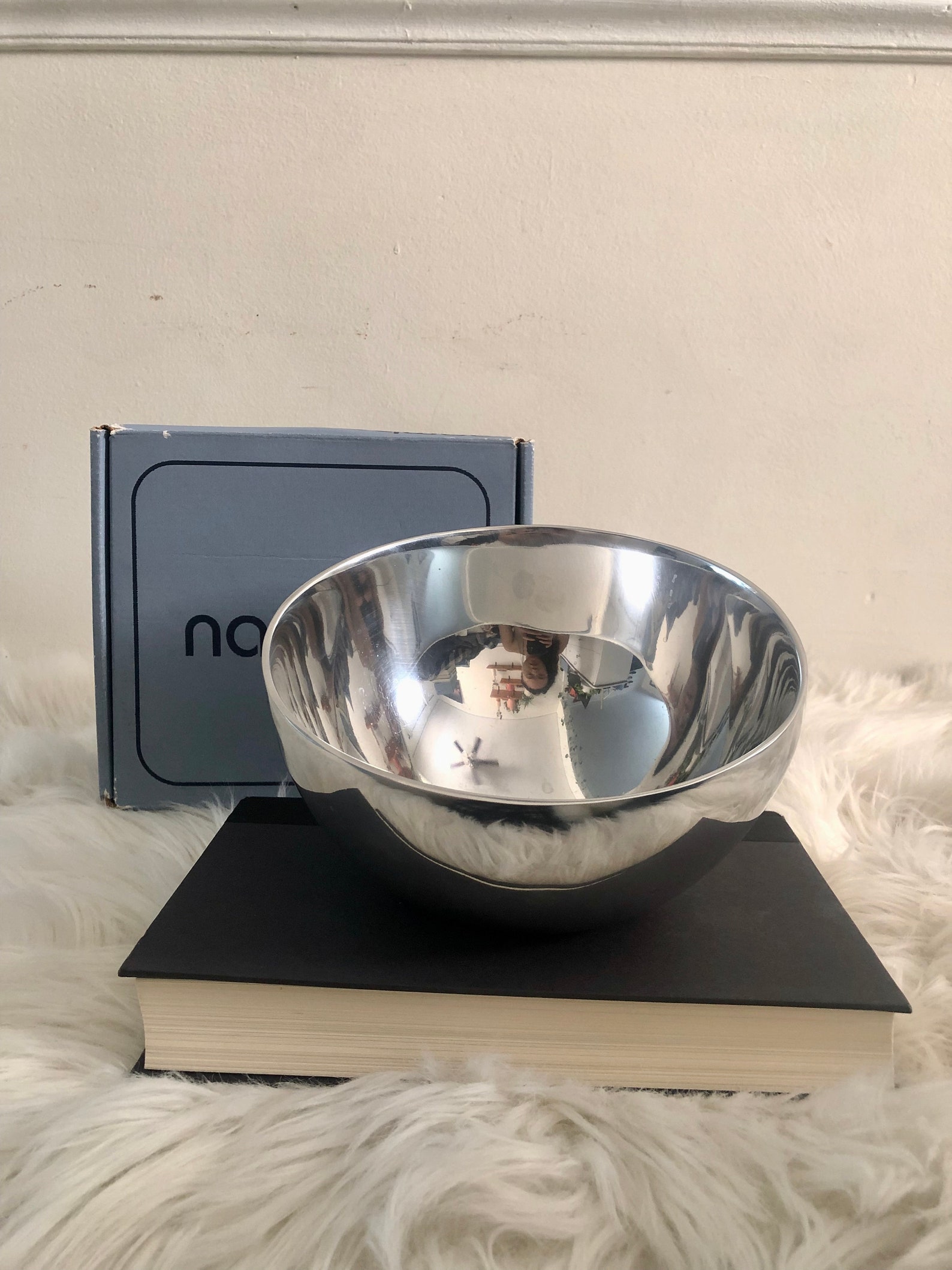 Vintage Nambe Serving Bowl New in Box Nambe 647 | Etsy