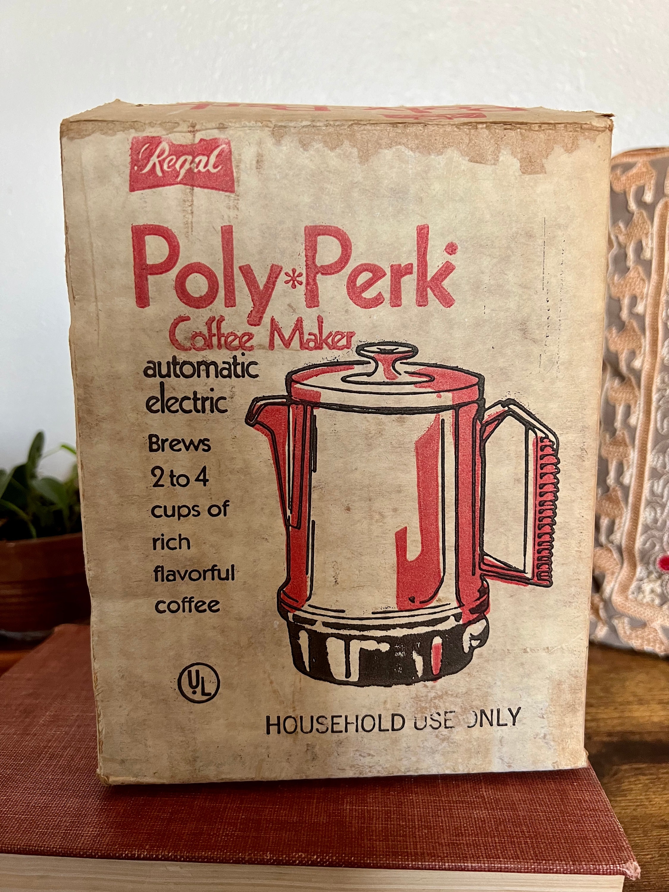 Vintage Coffee Maker - Poly Perk, New in Box, Regal Electric - Etsy