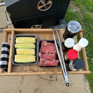 Grill Caddy - Tailgate Accessory - College Football Grill Tray ...