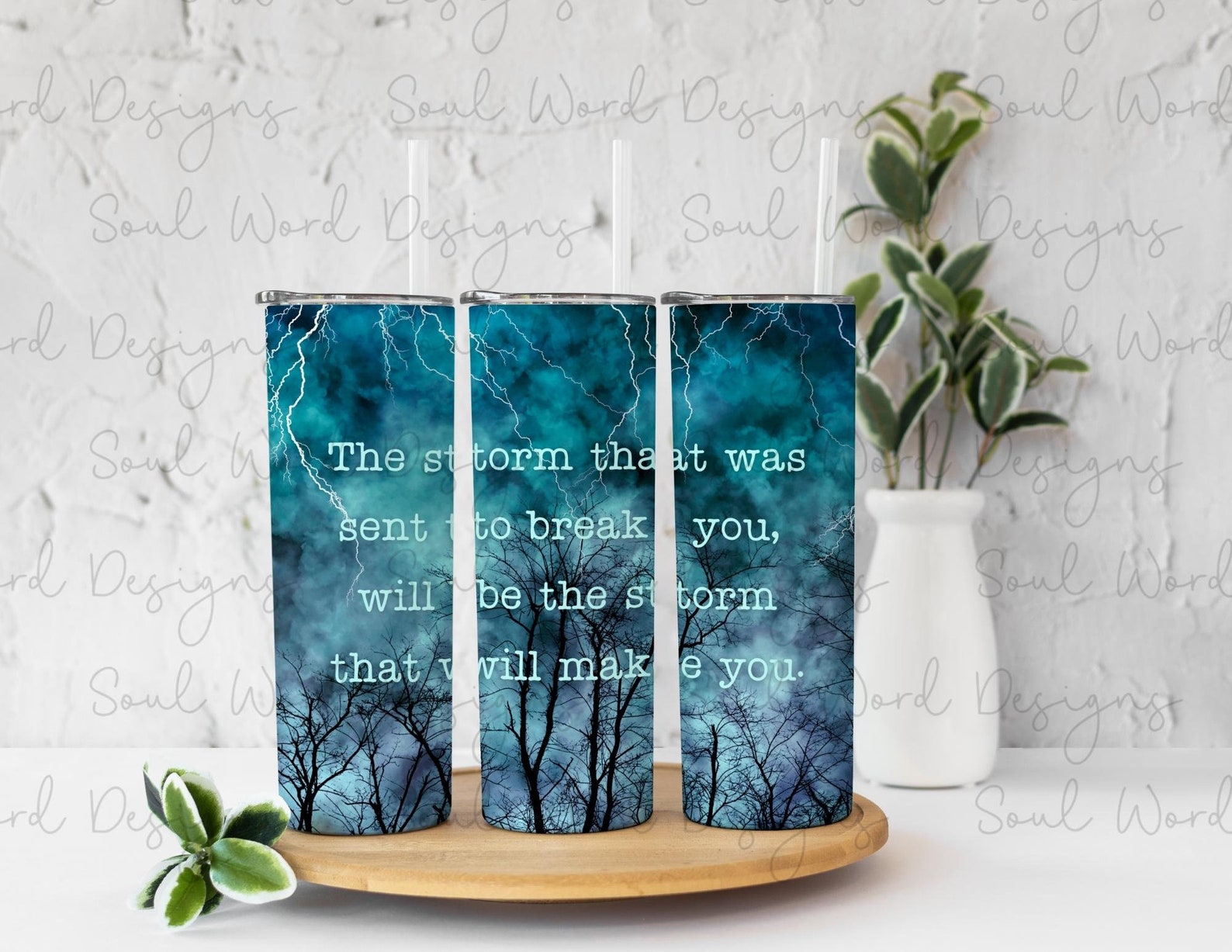 The Storm Skinny Straight Tumbler Design DIGITAL DOWNLOAD - Etsy