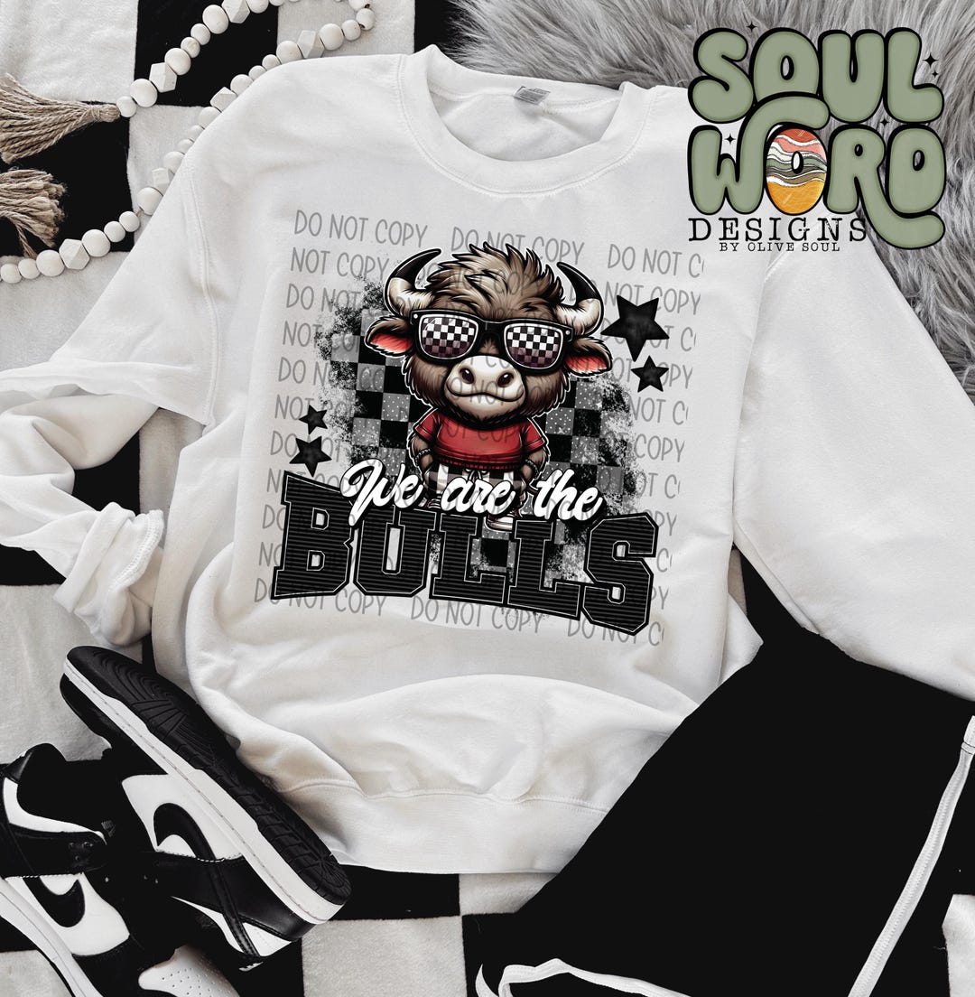 We Are the Bulls Sublimation Design, Sports Sublimation, PNG, Original ...