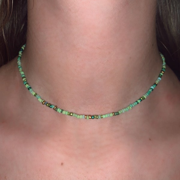 Seed Bead Necklace - Etsy