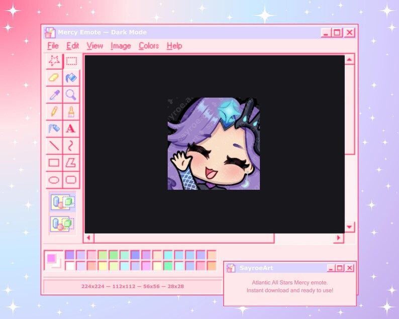 Atlantic All Stars Mercy Static Emote for Twitch and Discord - Etsy