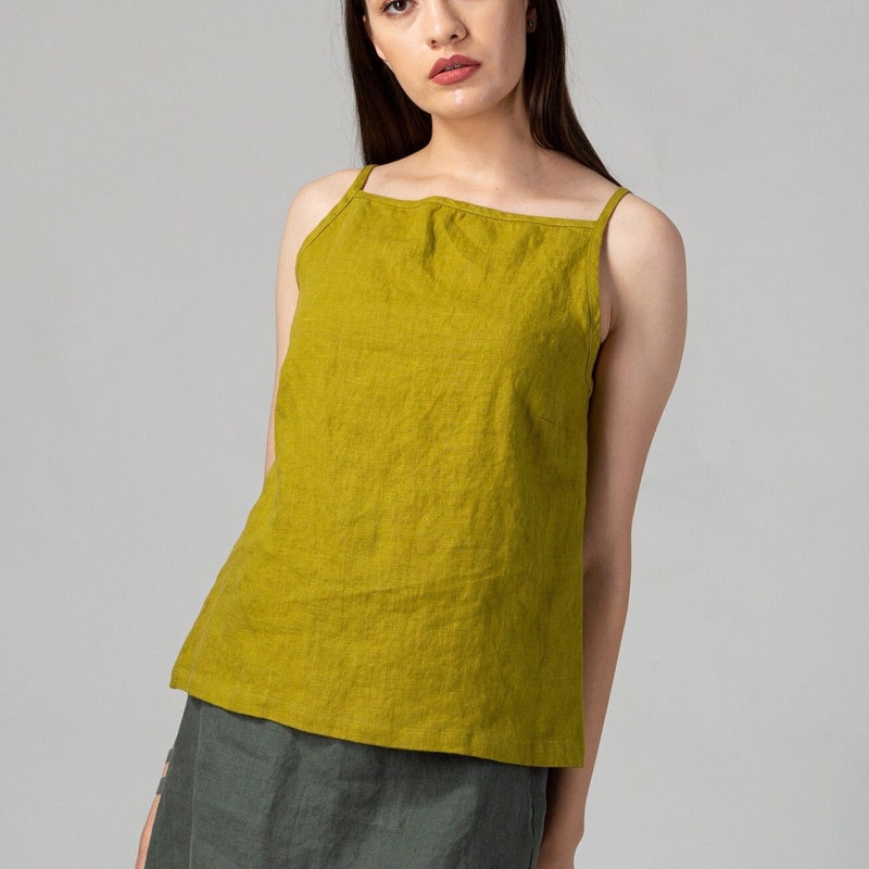 Linen Tank Top - Etsy