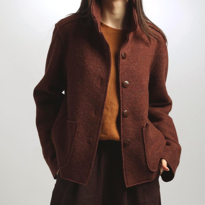 Womens Wool Vest Coat - Etsy