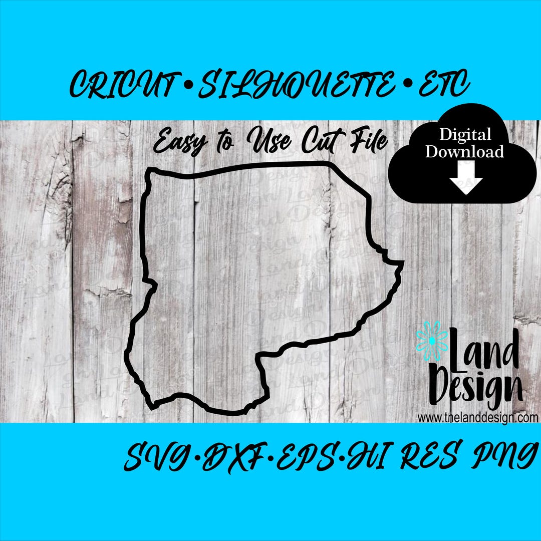 Grundy, County, Tennessee, Vector, Cricut, Easy to Use, Digital ...