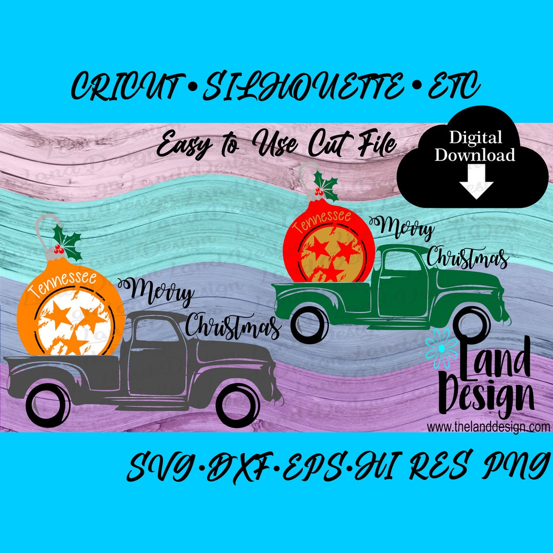 Tennessee Cut File, Tristar, Pickup Truck, Ornament, Tri Star, Tri-star ...