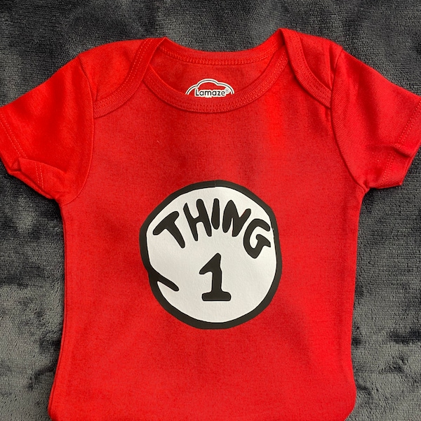 Thing One and Thing Two - Etsy