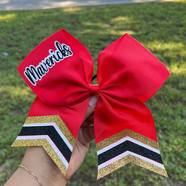 Custom Cheer Bow - Etsy