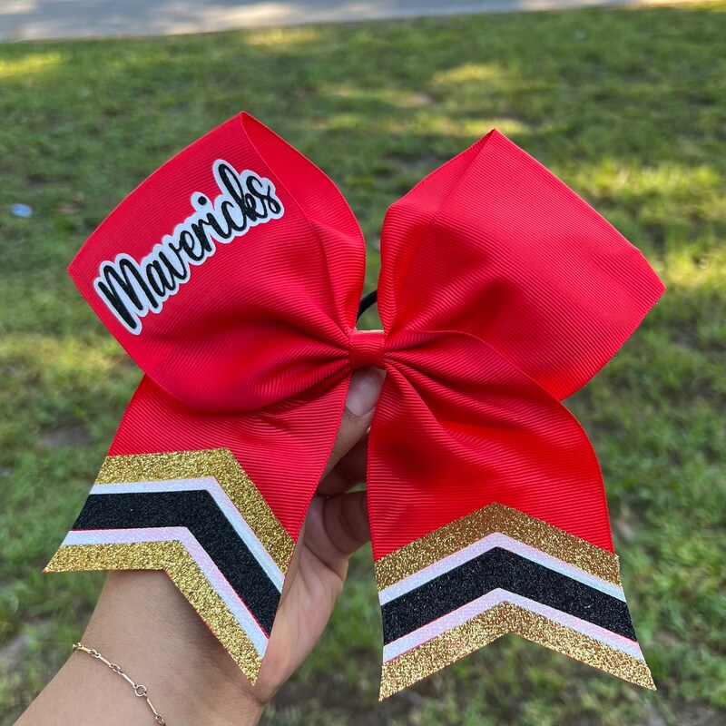 Custom Cheer Bows - Etsy